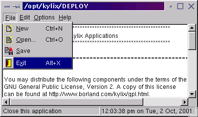 Kylix Tutorial Part 3